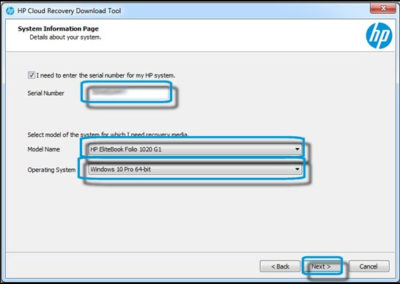 Using the HP Cloud Recovery Media - Techridez
