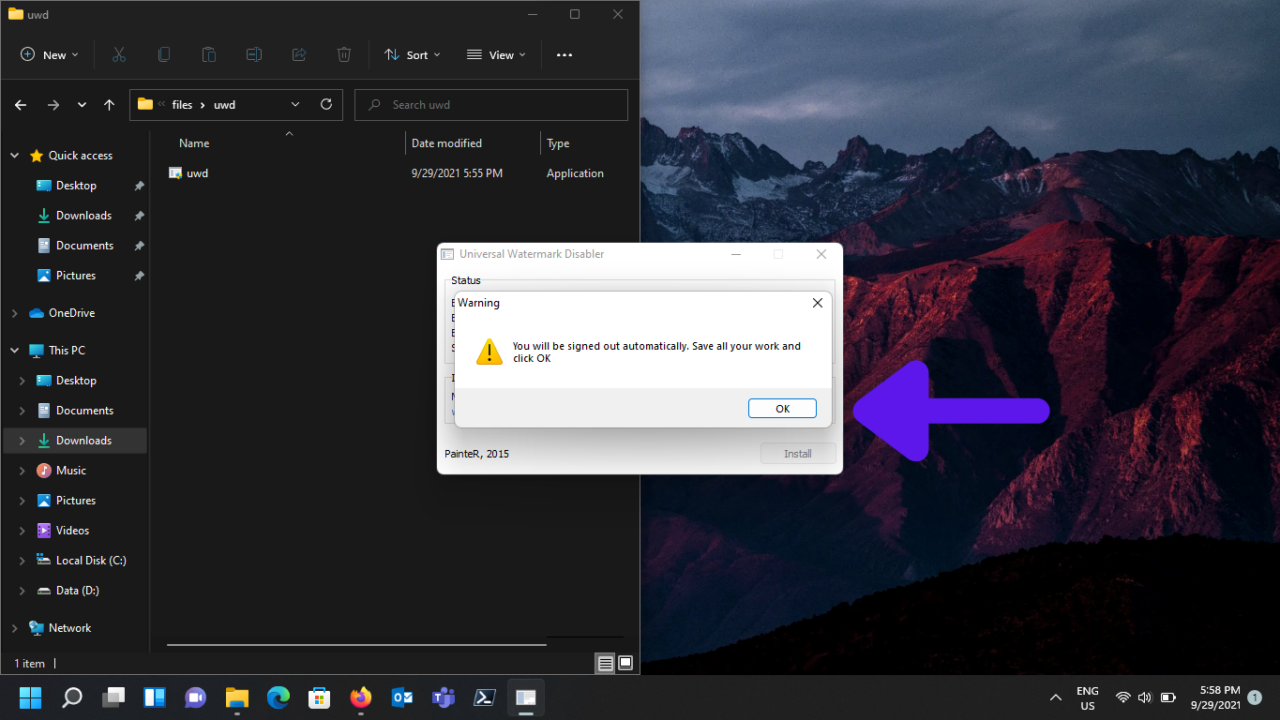 Techridez - How to remove Windows Watermark - easy method